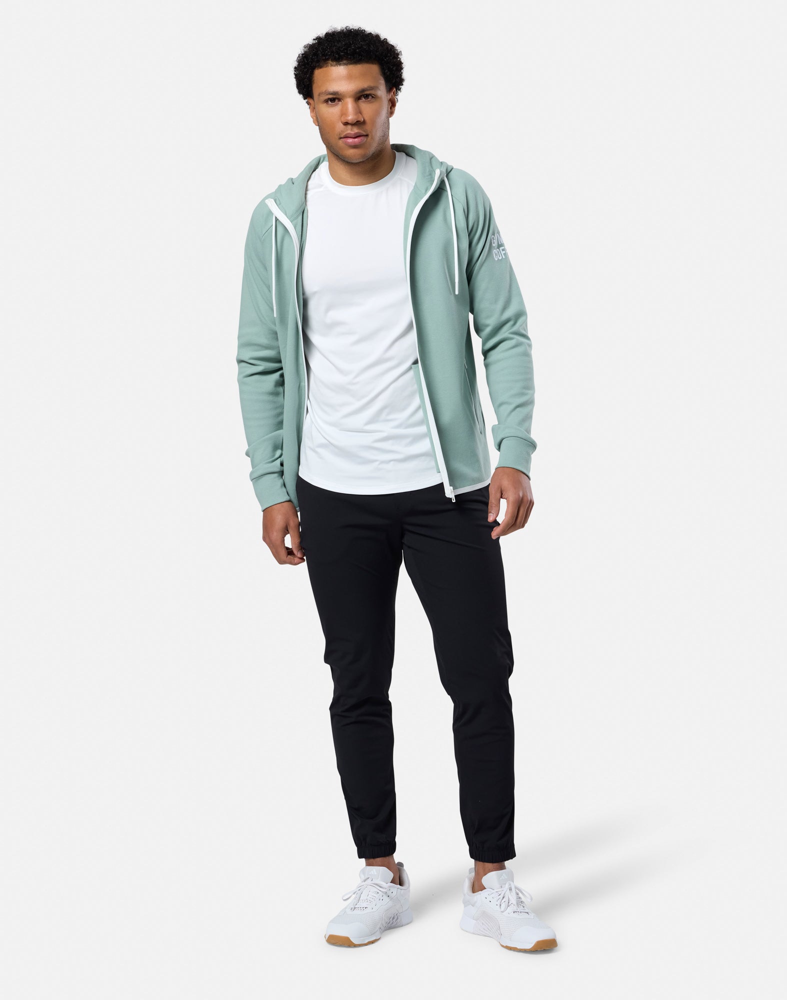 Chill Zip Hoodie in Summer Green – Gym+Coffee Europe